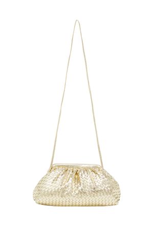 Faina Kupplung Kupplung Frauen Gold