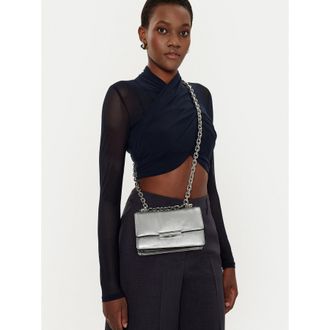 Tous Handtasche TOUS Audree 2002203055 Silberfarben