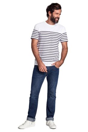 Armor Lux Herren Marini&egrave;re tel H&eacute;ritage Homme T-Shirt, Wei&szlig; (400 Blanc/Navire 400), XX-Large (Herstellergr&ouml;&szlig;e: 2XL)