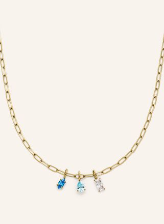 s.Oliver S.Oliver Halskette Aus Edelstahl gold