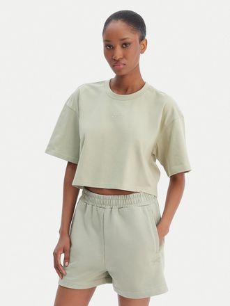 Reebok T-Shirt Reebok x Ewa Chodakowska Olka RK25612CCW Hellgr&uuml;n Relaxed Fit