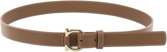 Ferragamo Femme, Accessoires, Beige, Taille: 90 CM Ceinture Gancini