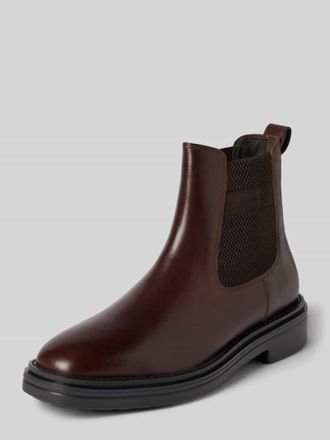 GANT Chelsea Boots aus Leder mit Label-Stitching Modell Boggar