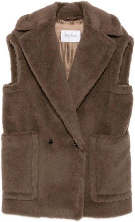 Max Mara Femme, Vestes, Brun, Taille: 32 FR Bormida1234 Vest