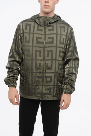 Givenchy Nylon-Windjacke mit Allover-Monogramm Givenchy