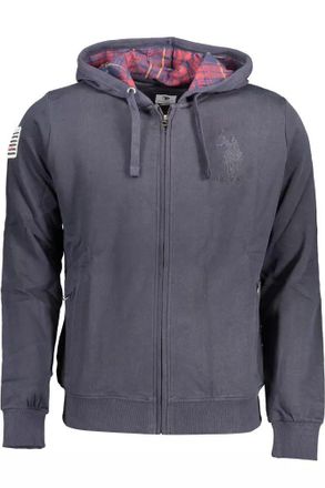 U.S.Polo Association Zip-up Hoodie im klassischen Stil