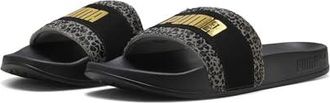 Puma Femme Leadcat 2.0 Animal Flair Sandales à Enfiler, Black Gold, 42 EU