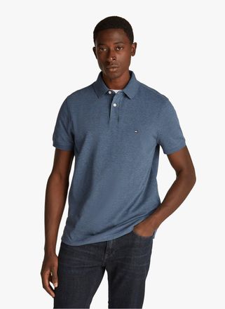 Tommy Hilfiger Polo droit en piqu&eacute; de coton