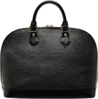 Louis Vuitton Pre-owned Alma Epi Handbag - Femme - Pre-owned - Noir - Taille: ONE Size