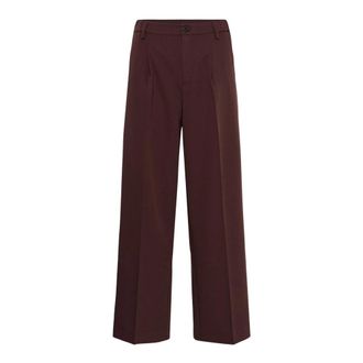 Kaffe Weite Hosen - - Trousers - Damen - Braun - XL