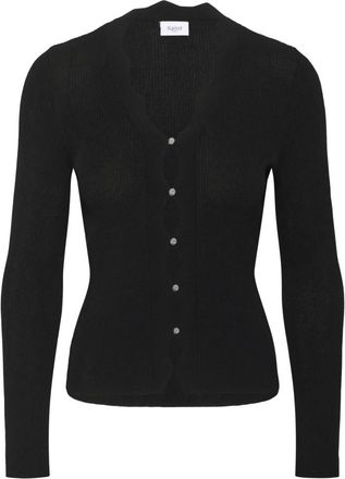 Saint Tropez Femme, Pulls, Noir, Taille: 40 FR Cardigans