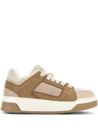 Hogan H667 Sneakers mit Schnürung - Nude