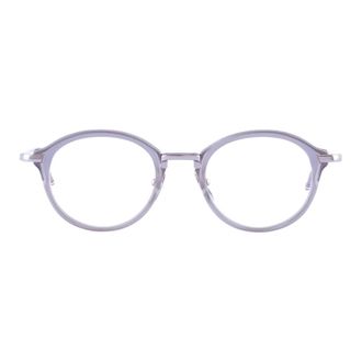 Thom Browne Round RX - - Accessories - Herren - Grau - 46 MM