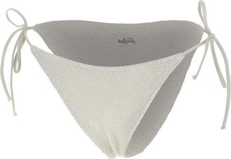 MC2 Saint Barth Femme, Maillots de bain, Blanc, Taille: 40/42 FR Virgo Bikini Bottom