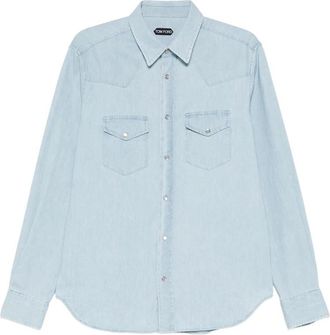 Tom Ford Chest-pocket Denim Shirt