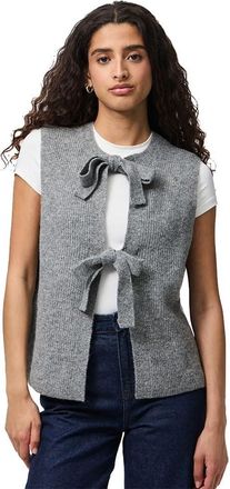 Pieces Female Strickweste PCSILLY