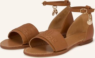 Chlo&eacute; Sandalen beige