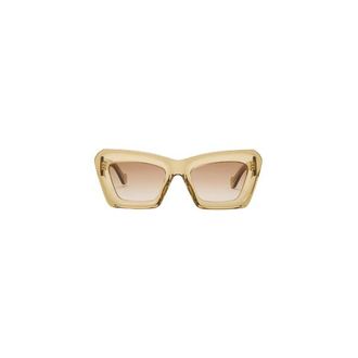 Loewe Lunettes de soleil transparentes Beveled Cateye