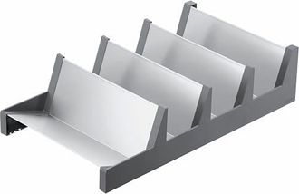 Blum AMBIA-LINE Gew&uuml;rzregal | Schubladen Organizer f&uuml;r bis zu 16 Gew&uuml;rzgl&auml;ser oder -packungen | geneigte F&auml;cher f&uuml;r perfekte &Uuml;bersicht & schnellen Zugriff 