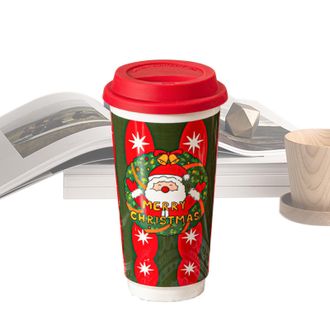 Generic Weihnachts-Kaffeetassen 580 ml - Keramik-Urlaubsgläser Festlich und | Für Frauen und Kollegen, Männer und Freunde, Familie und Geschenke, Saisonal und