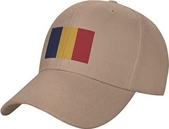 Generic Casquette Trucker Drapeau du Tchad Anti-Soleil Cap Mode,Anti UV Casquettes Sports pour Badminton Femme Running
