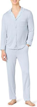 Amazon Essentials x Sofia Grainge Ensemble de Pyjama Homme, Bleu Clair, S