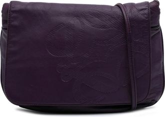 Loewe Hobo Bags - Anagram Nappa Crossbody - Gr. unisize - in Orange - f&uuml;r Damen