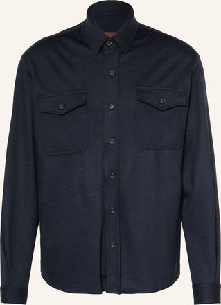 Cruna Cruna Jersey-Overjacket Saka blau