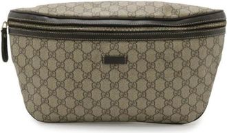 Gucci Sac banane GG Supreme Pre-owned - Femme - Pre-owned - Beige - Taille: ONE Size