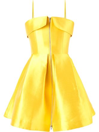 Alex Perry mini-robe Orla - Jaune