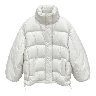 Erika Cavallini Semi Couture Piumino - - Jackets - Damen - Wei&szlig; - M
