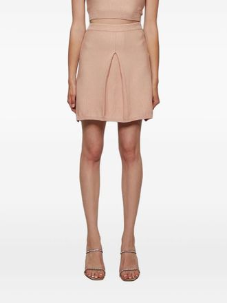 Alexandra Golovanoff Lucie Minirock mit Falten - Rosa