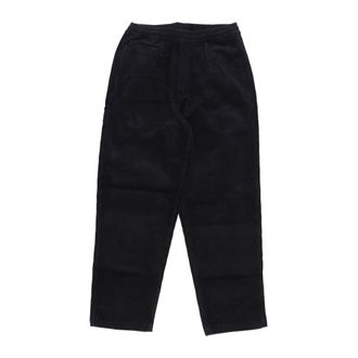 HUF Schwarze Cord Freizeit Samthose - - Trousers - Herren - Schwarzk - XL