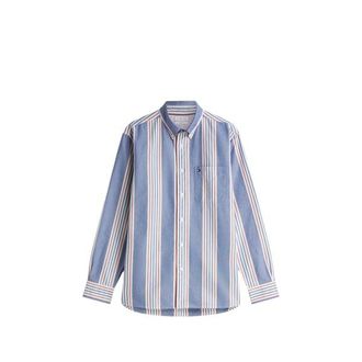 Tommy Hilfiger Chemise droite &agrave; rayures en coton