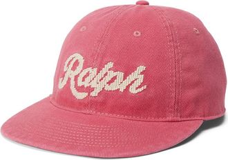 Ralph Lauren Cap aus Baumwolle mit gesticktem Label-Schriftzug in
