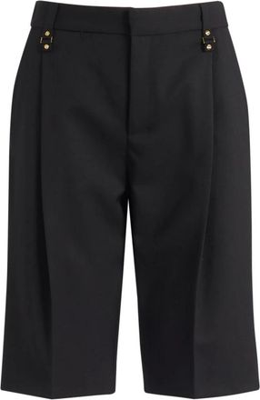 Elisabetta Franchi Femme, Shorts, Noir, Taille: 44 FR Pantalone Nero