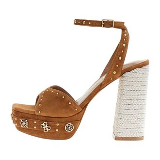 Guess Femme, Chaussures, Brun, Taille: 39 EU Valice2 High Heel Sandal