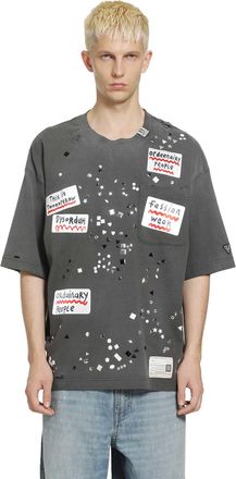 Miharayasuhiro Embellished Sticker T-Shirt