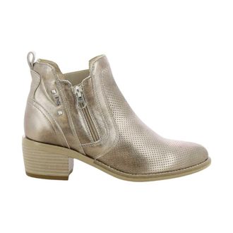 Nero Giardini Femme, Chaussures, Gris, Taille: 40 EU Bottines &agrave; Talons Bronze