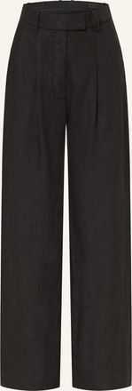 Arket Arket Marlenehose Sally Aus Leinen schwarz