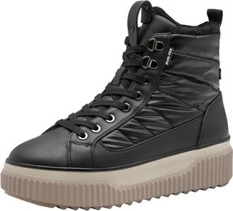 Tamaris Damen Stiefel Leder schwarz 39