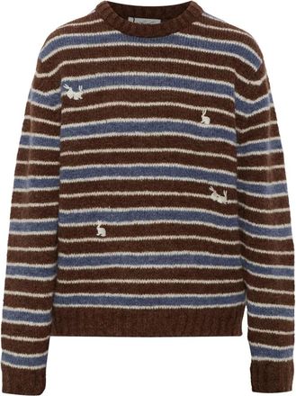 Carne Bollente Damen, Strickwaren, Braun, MGr&ouml;&szlig;e
