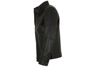 Milestone Lederjacke MSFranklin Milestone - Herren Lederjacke Lammnappa schwarz