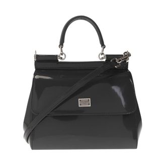 Dolce & Gabbana Sicily Kleine Schultertasche - - Bags - Damen - Grau - ONE SIZE