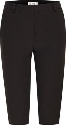 Ichi Ichi, Femme, Sport, Noir, Taille: 40 FR Pantacourt Slim-Leg Noir