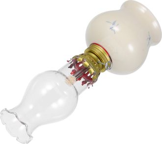 Valiclud Keramik-öllampe Mit Kammer Für Petroleum Vintage-Stil Indoor-Beleuchtung Tischdekoration Notlicht Ohne Strom