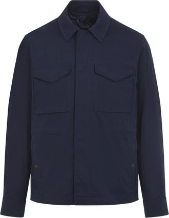 Moncler Homme, Vestes, Bleu, Taille: XL Roquille 3-in-1 Reversible Down Shirt Jacket