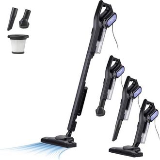 Taurus Amazing HSVC700 - 3-in-1 Staubsauger | Stielstaubsauer | Handstaubsauger | 6 m Kabel | 700 W | Beutelloses Zyklonfiltersystem | HEPA-Filter | motorbet