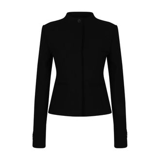 Courr&egrave;ges Femme, Vestes, Noir, Taille: 36 FR Veste noire ajust&eacute;e