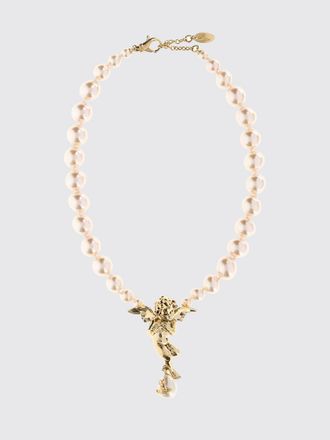 Vivienne Westwood Choker-Halskette Putti aus Messing mit Kunstperlen